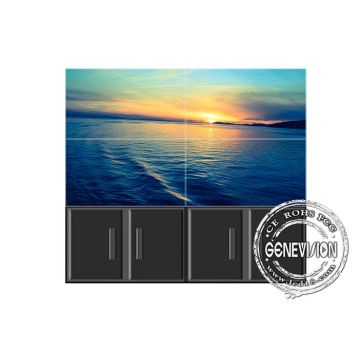 Quality Loop Displaying Video Wall Display , Touch Screen Kiosk Monitor 55 Inch With for sale