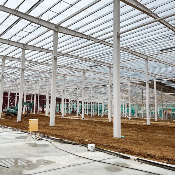 Quality Customized Light Weight Prefab Steel Structure Building for Workshop Warehouse Industrial Commercial Life span 50-70 Years for sale