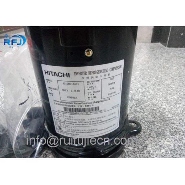 Quality 6HP Hitachi Scroll Compressor , Variable Frequency scroll type ac compressor for sale