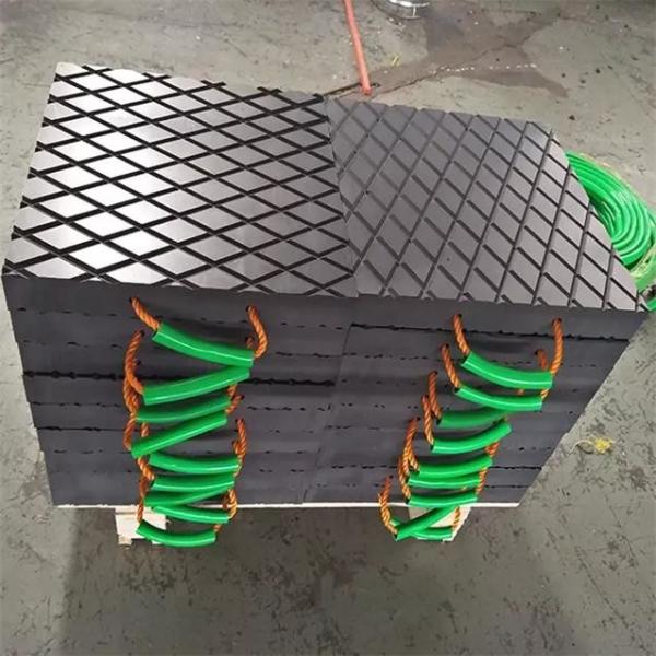 Quality Crane Mats HDPE Outrigger Pads Polyethylene Plastic Load Distribution Pad for sale