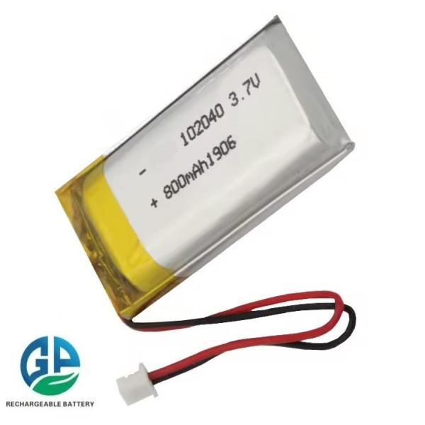 Quality High Capacity 3.7V 800mAh Lithium Ion Polymer Battery 500times 102040 3.7V for sale
