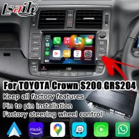 Quality Toyota Crown S200 GRS204 URS206 UZS207 Athlete Majesta 2008-2012 Wireless carplay android auto OEM style upgrade for sale
