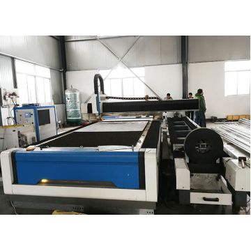 Quality CCC CNC Fiber Laesr Cutting Machine 1000W For Both Pipe And Sheet Cutting for sale