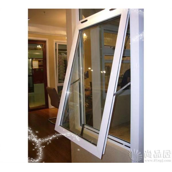 Quality Customized Arched UPVC Casement Window With Thermal Insulation Wind Load for sale