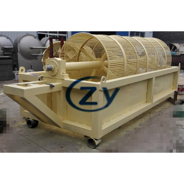 Quality Countercurrent 15kw Sweet Potato Starch Machine 20t/H Rotary Drum Washer for sale