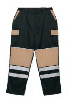 Quality Welt Pockets Reflective Front Knee Work Trousers Pants for sale