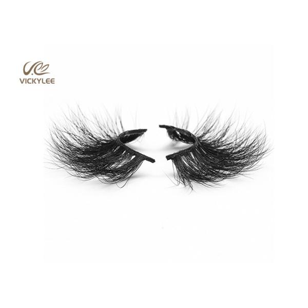 Quality Dramatic Faux Crossed 0.05 23MM 5D Volume Lashes for sale
