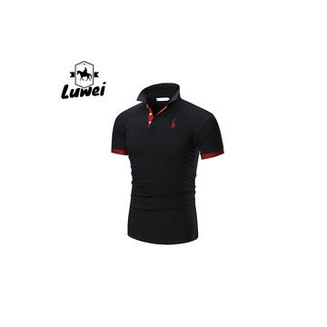 Quality Plus Size Cotton Polo T Shirts Muscle Collared Sublimation Fitted Soft Knit for sale