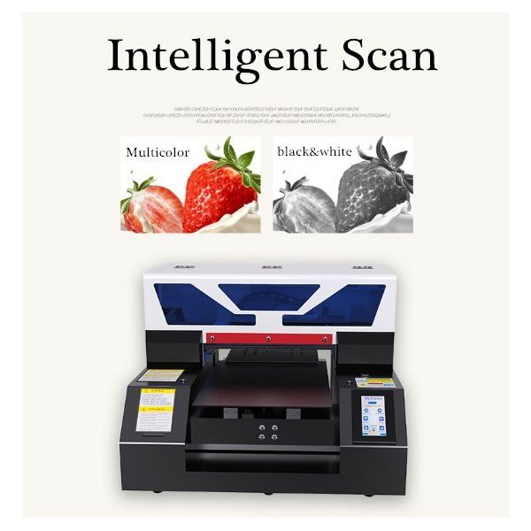 Quality Long Service Life Six Color Small Desktop Flatbed UV Printer for Cylinder for sale