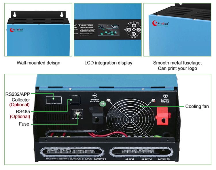 print logo on solar panel inverter