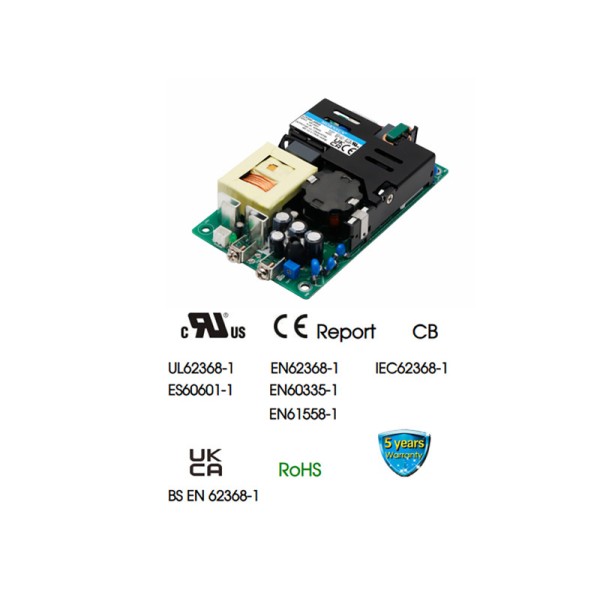 Quality 350W Security Alarm AC DC Open Frame Power Supply ES60601 Universal Input LOF350-20Bxx for sale