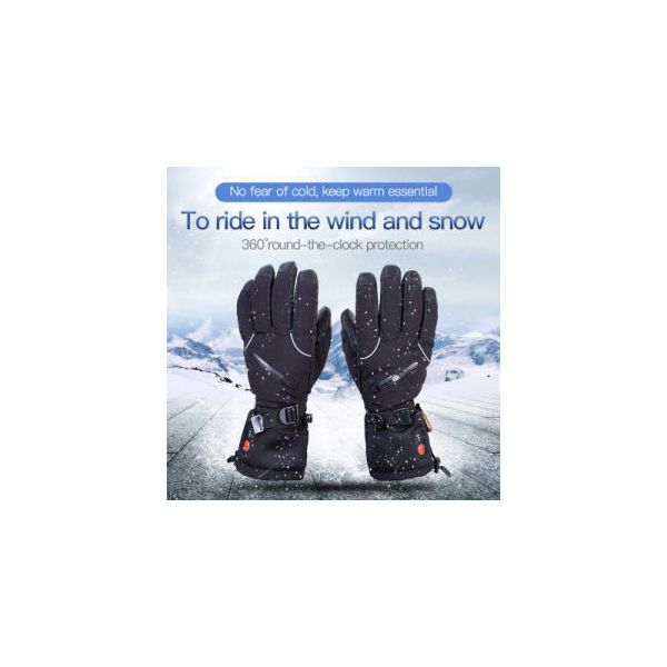 Quality 7.4V Heat Resistant Heated Winter Gloves for Battery Rechargeable Fancy for sale