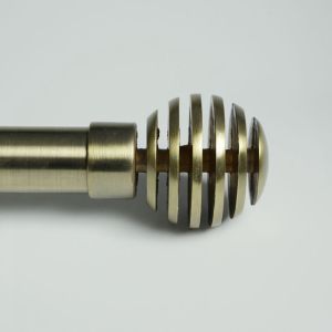 Quality KIEI EP1054 Curtain Finial Hot Sale Luxury Adjustable Pole Hardware Precision for sale