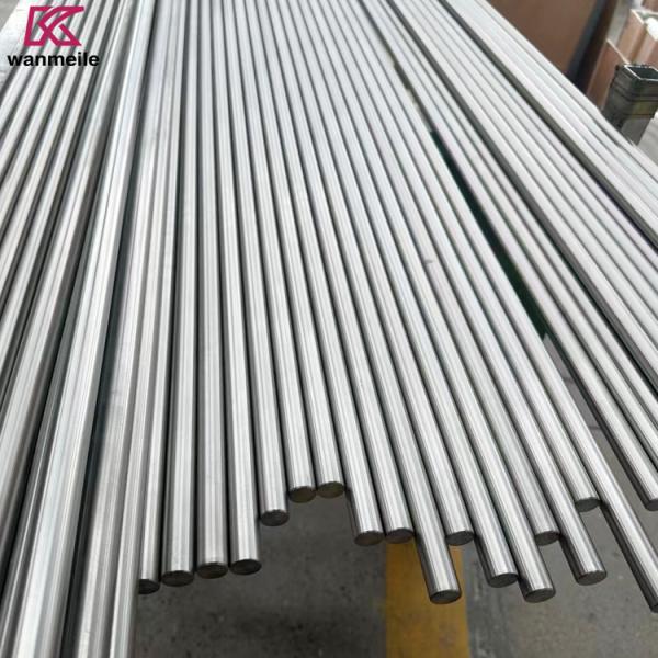 Quality 7.5mm Titanium Bar for Chemical Processing ASTM348 Gr5 Solid Rod Drones Material for sale