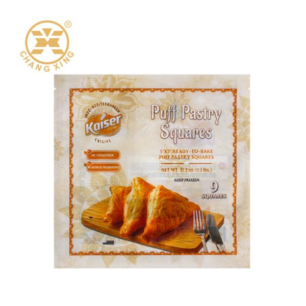 Quality Custom Heat Sealing Dessert Biscuit Bread Bag LDPE Plastic Bread Packaging Pouch for sale