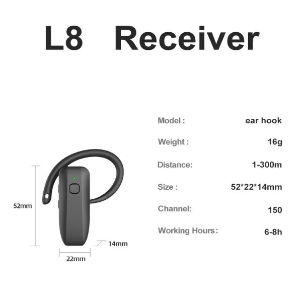 Quality Low-latency Wireless tour guide system for sale