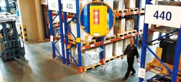 Intelligen Alarm lamp warning light fort Storage Rack