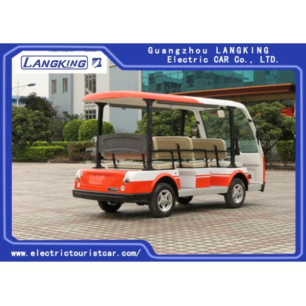 Quality Multiple Purpose 8 Seater Electric Shuttle Bus Light Weight Superior Cruising for sale