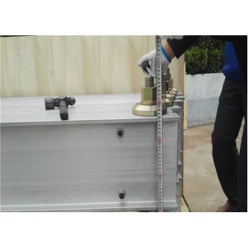 Quality 1600mm with five pairs cross beam bar used conveyor belt joint machine with for sale