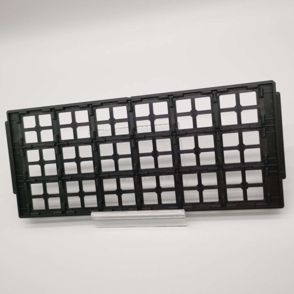 Quality ODM PCB Module ESD Black IC Packaging Trays Heat-Resistant for sale