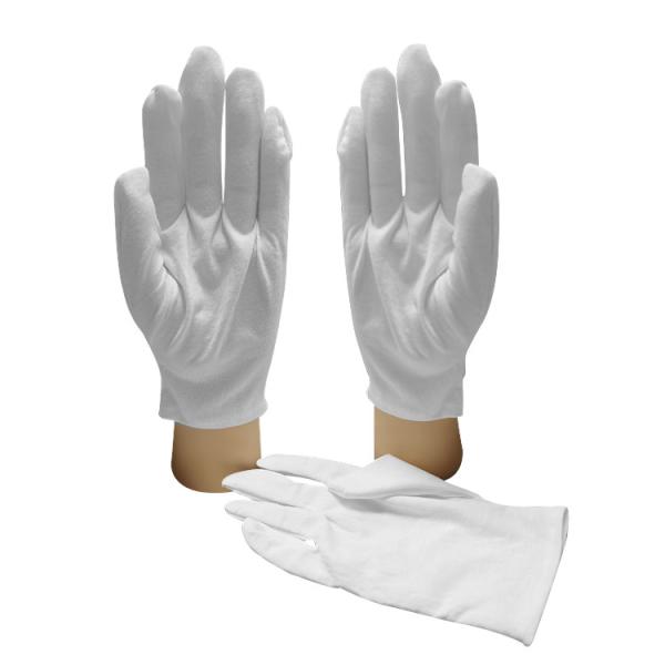 Quality Highly Stretchable Comfortable 100% Cotton ESD Safe Gloves for sale