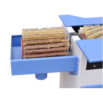 Quality Manual Brush Sanding Machine DTW-120A High Performance For MDF Veneer Board for sale