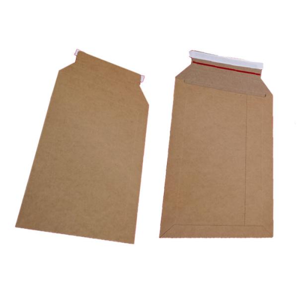 Quality eco friendly ROHS 6x8 Cardboard Mailers Rigid No bubble For Document for sale