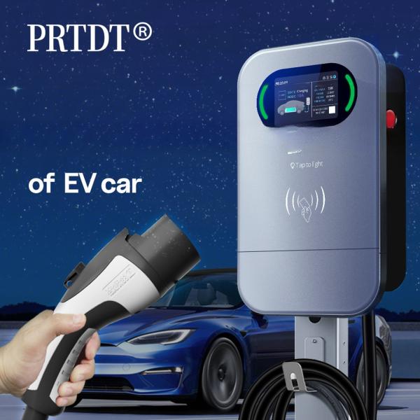 Quality PRTDT 7kw 11kw wallbox 22kw Fast EV Charger for Electric Vehicle Charging Station European Standard for Commercial for sale