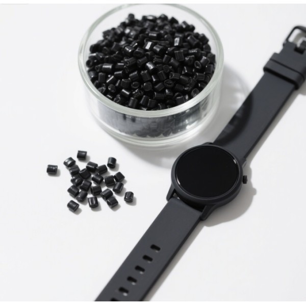 Quality GP310 Thermoplastic TPE Granules Watch Band Injection Molding  Food-Grade for sale
