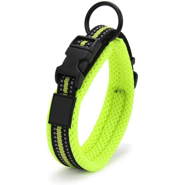 Quality Soft Nylon Dog Collar 3M Reflective Material for sale