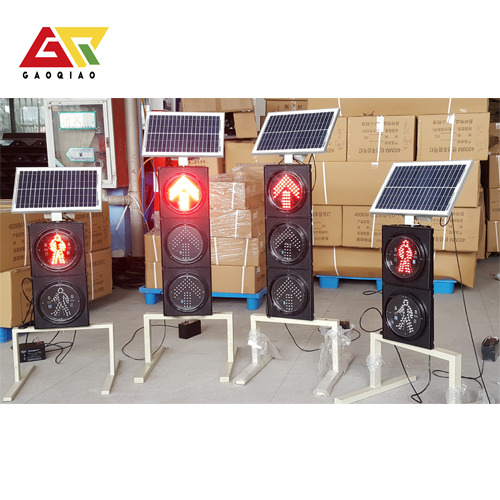 Quality Solar Powered Wireless LED Traffic Light Control System WGQ-22 for sale
