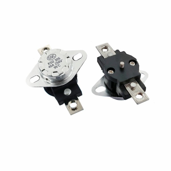 Quality KSD305 Bimetal Temperature Control Switch Thermostat 40A Single Pole Single for sale