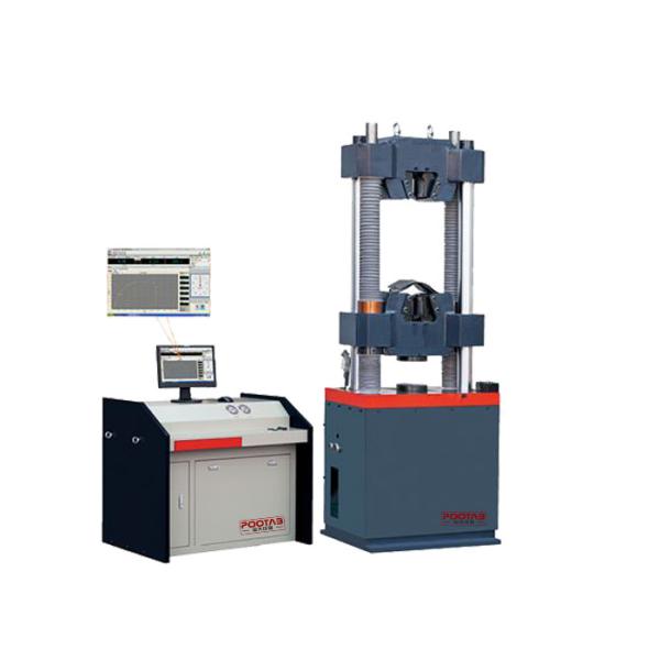Quality 600KN Hydraulic Universal Testing Machine , Flat Round Specimens Tensile for sale