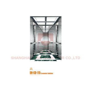 Quality Mirror Stainless Steel Lift Passenger Elevator Cabin Economic / Luxury for sale