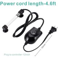 China Adjustable 50W 10 Gallon Aquarium Heater factory