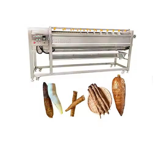 Quality Fully Automatic Spiral Roller Washing And Peeling Machine for sale