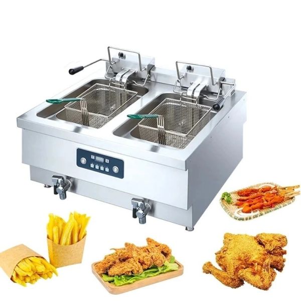 Quality Stainless Steel Fish Frying Machine for Professional Crispy and Juicy Fish Cooking for sale