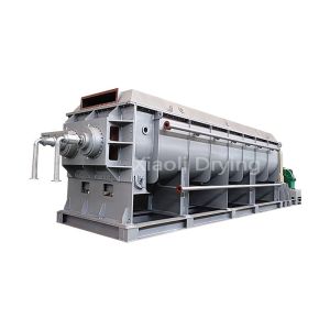 Quality Horizontal High Efficiency Paddle Dryer System Energy Saving For Wet Material for sale