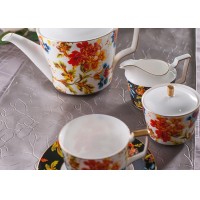 Quality FDA Certificate Luxury Royal 45% Bone China Wedding Dinner Set for sale