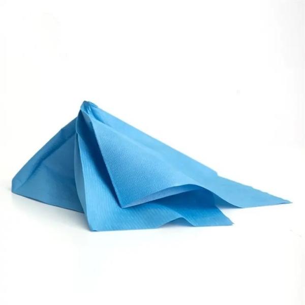 Quality Durable Reusable Blue Industrial Paper Towels , Automobile Industrial Wiping for sale
