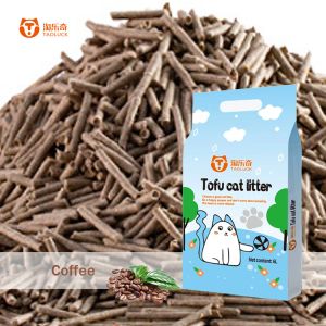 Quality Plant Tofu Litter Sand ODM Clean Deodorization Pretty Litter Flushable for sale
