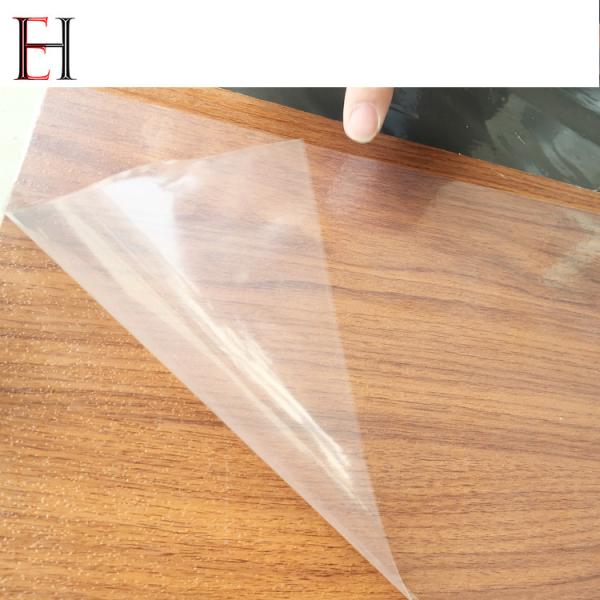 Quality Environmental Friendly Water Based Acrylic Glue Transparent PE Protective Film for sale
