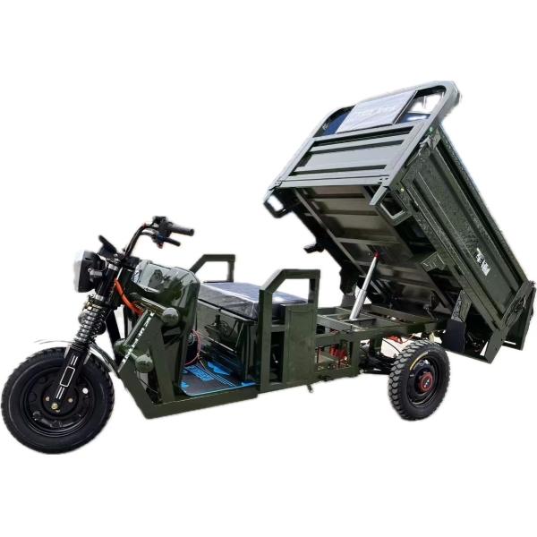 Quality Payload Capacity ≥400kg Electric Tricycle Cargo Truck Vehicles with Self for sale