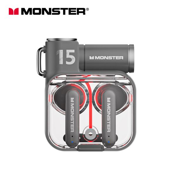 Quality XKT15 Monster TWS Earbuds ANC ENC 4.5 Hours Music Playtime With Neon Lights for sale