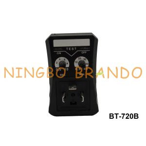 Quality Auto Drain Solenoid Valve Digital Electronic Timer 720 Series DIN 43650A for sale