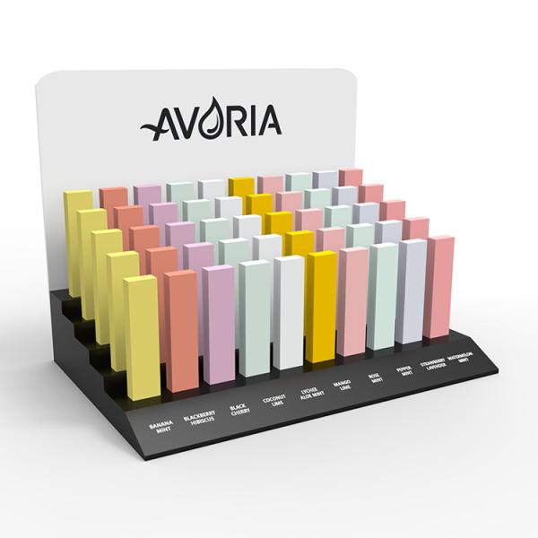 Quality Customized Essential Oil Display Stand Acrylic Countertop Display Rack With for sale
