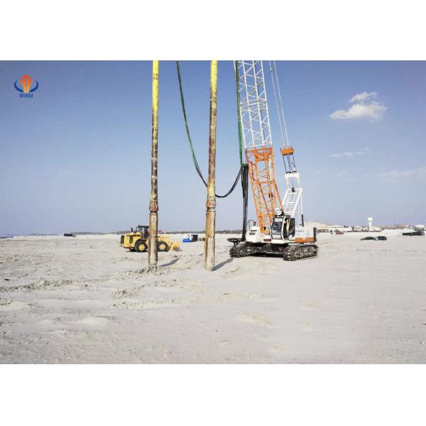 Quality 75 KW Vibroflot Equipment Vibro Stone Columns Ground Improvement Relative for sale