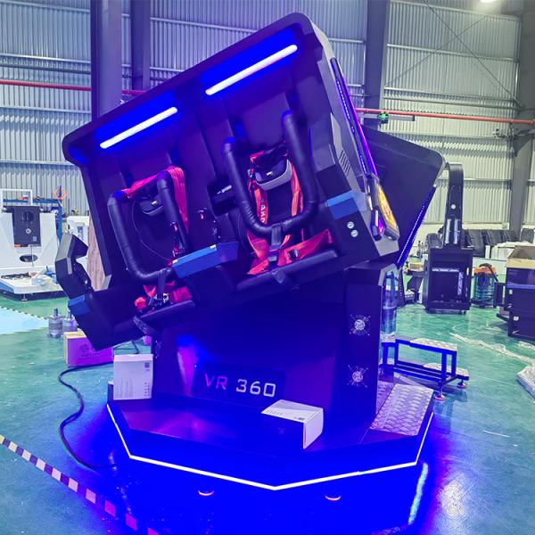 Quality Electricity Powered VR 360 Simulator Durable For Thrilling VR Roller Coaster for sale