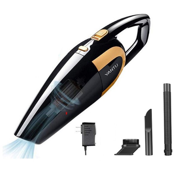 Quality Travel-Friendly YANTU E03 Cyclone 12v Portable Mini Handheld Vacuum Cleaner For Car for sale