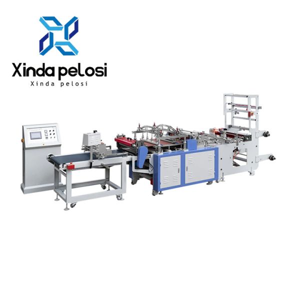 Quality Horizontal Type PE Zipper Bag Making Machine With Auto Zipper Attaching System for sale